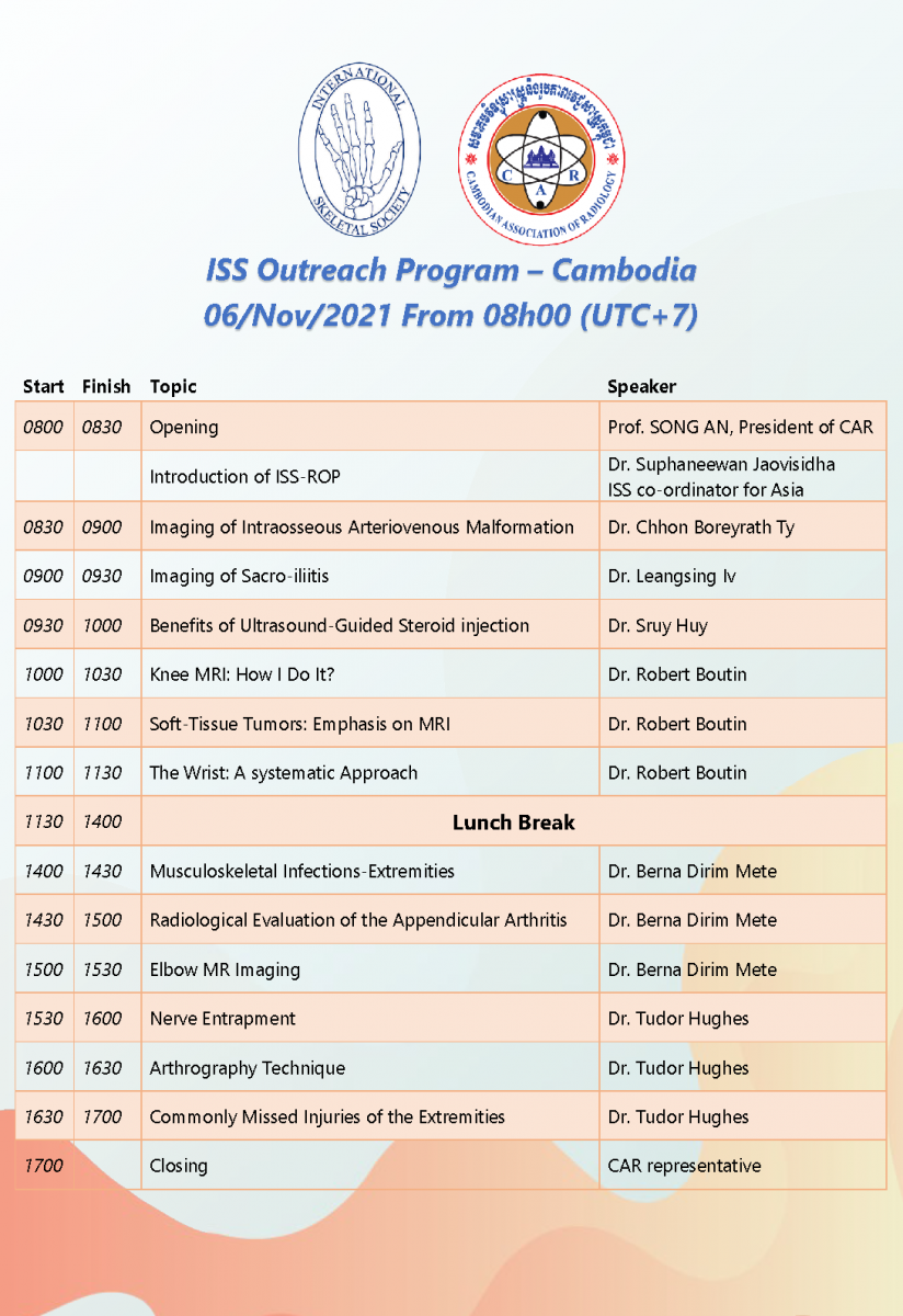 ISS - Cambodia Outreach | International Skeletal Society